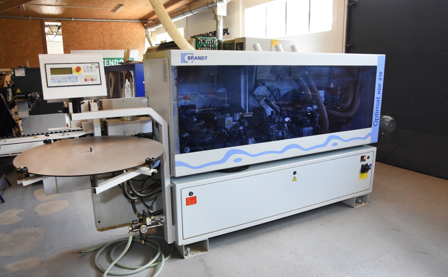 Okleiniarka Brandt Optimat KDF 210 Okleiniarka do krawędzi 2009r
