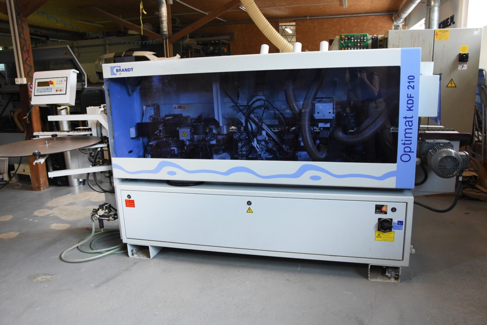 Okleiniarka Brandt Optimat KDF 210 Okleiniarka do krawędzi 2009r